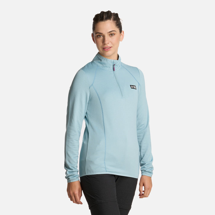 Polerón Mujer Taina Turquesa Claro Haka Honu – HakaHonu