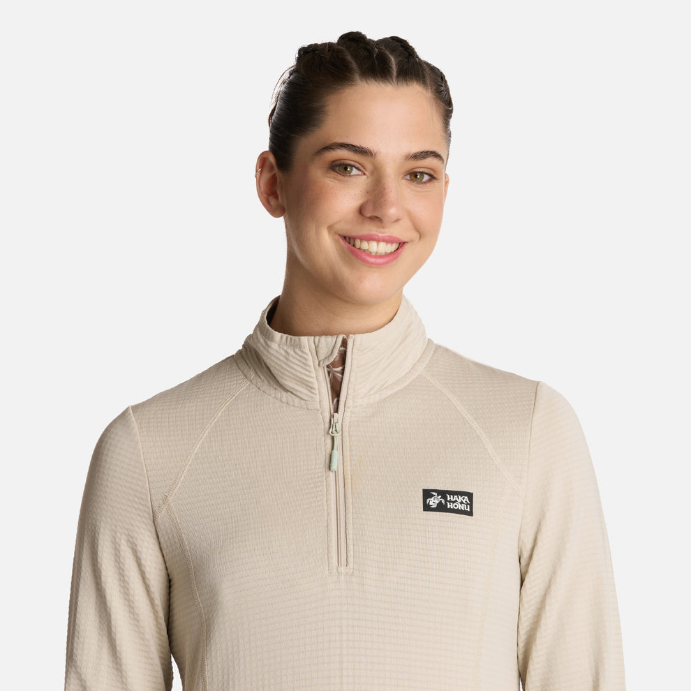 Polerón Mujer Taina Crema Haka Honu – HakaHonu