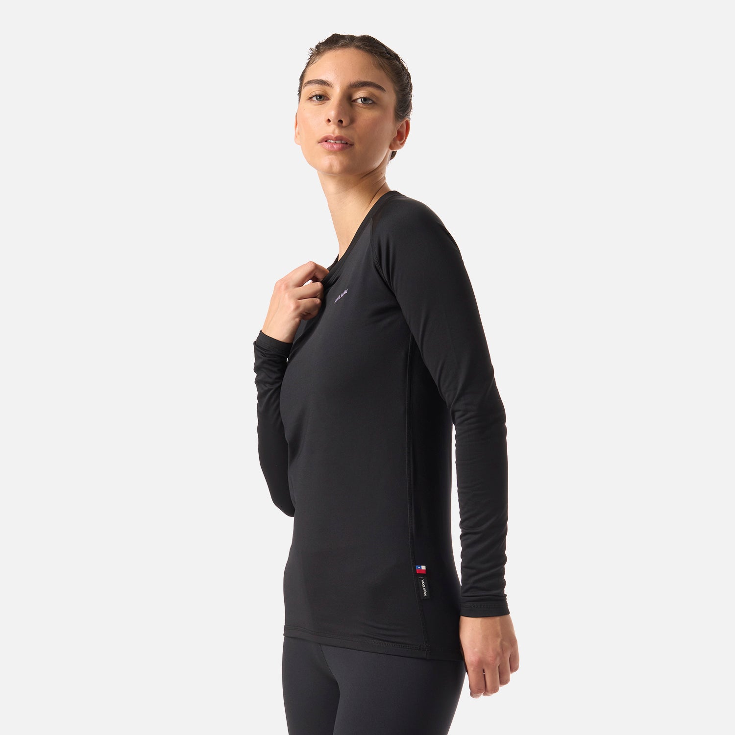Primera Capa Mujer Huemul Top Negro Haka Honu – HakaHonu