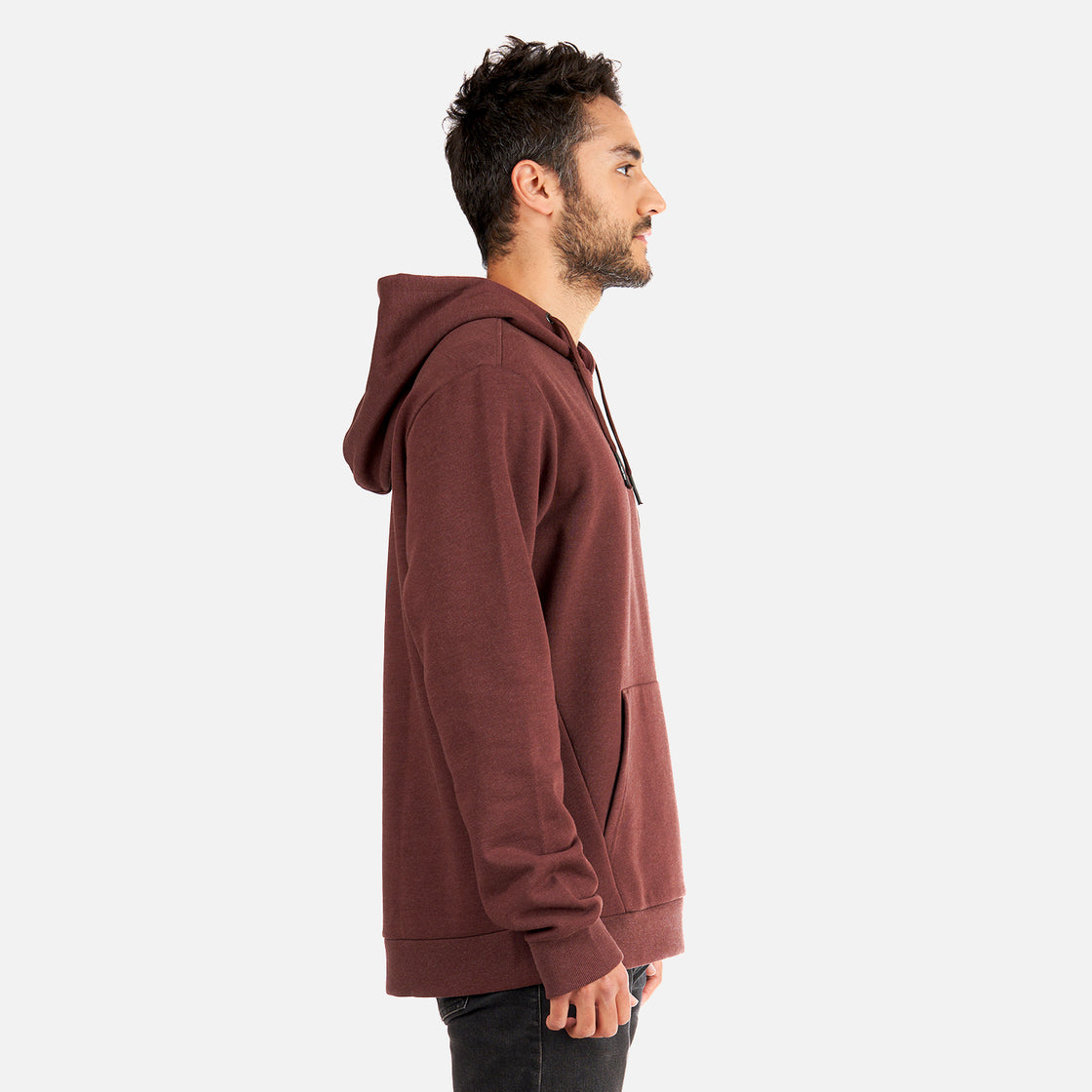 Poleron Hombre Canguro Burdeo Haka Honu – HakaHonu